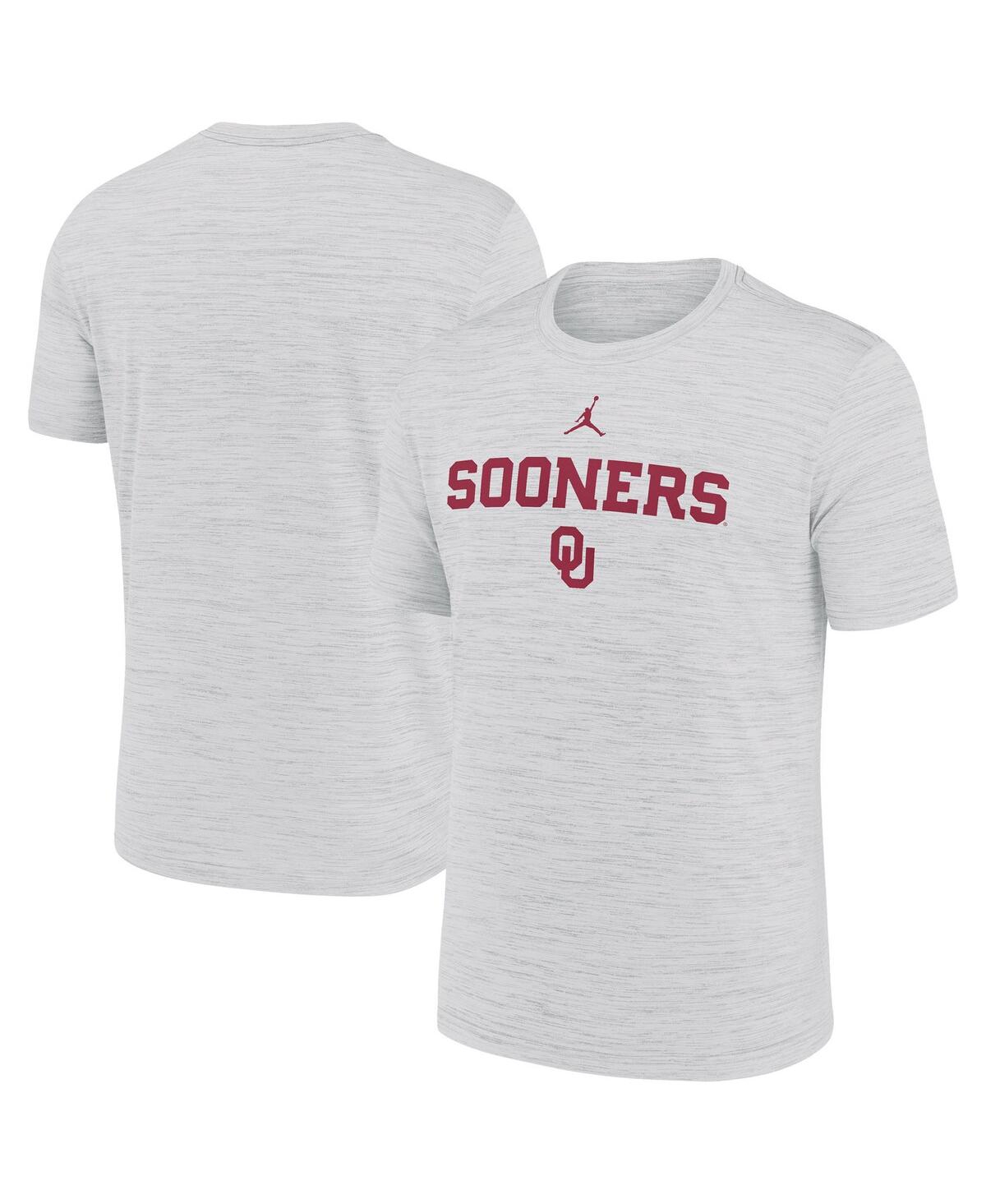 Click here for Jordan Mens Ash Oklahoma Sooners 2025 Sideline Vel... prices