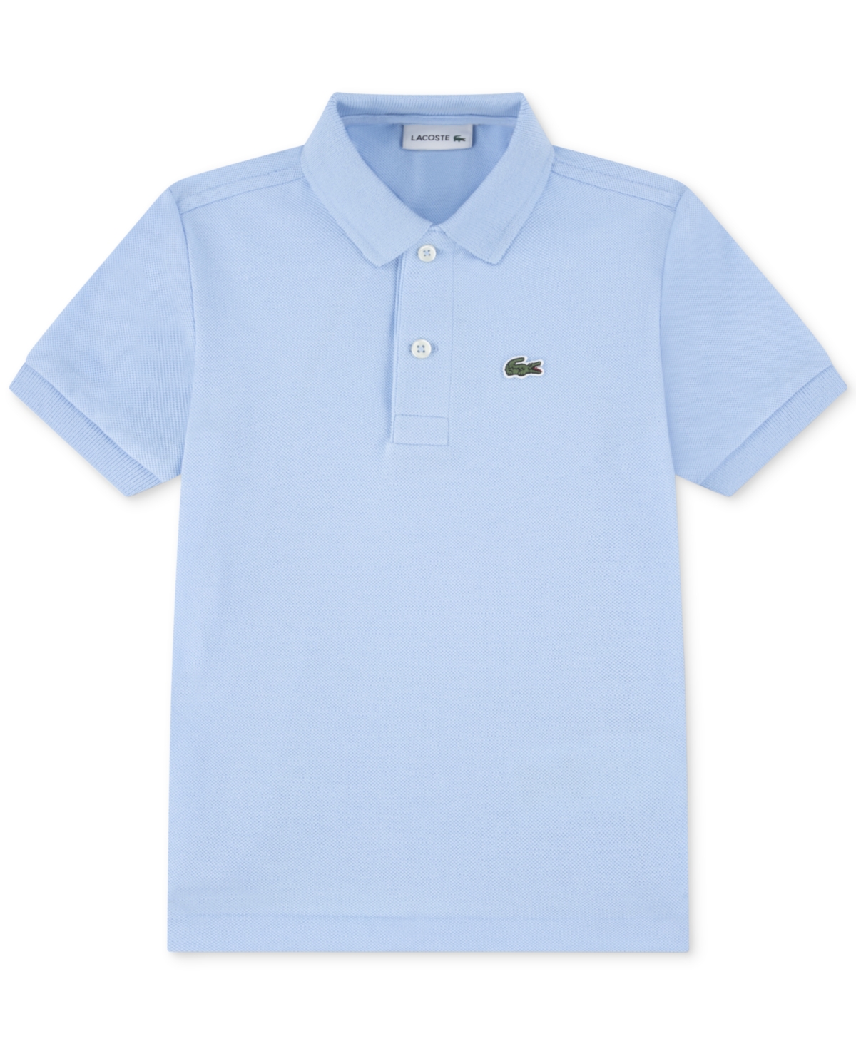 Click here for Lacoste Big Boys Cotton Petit Pique Polo Shirt - P... prices