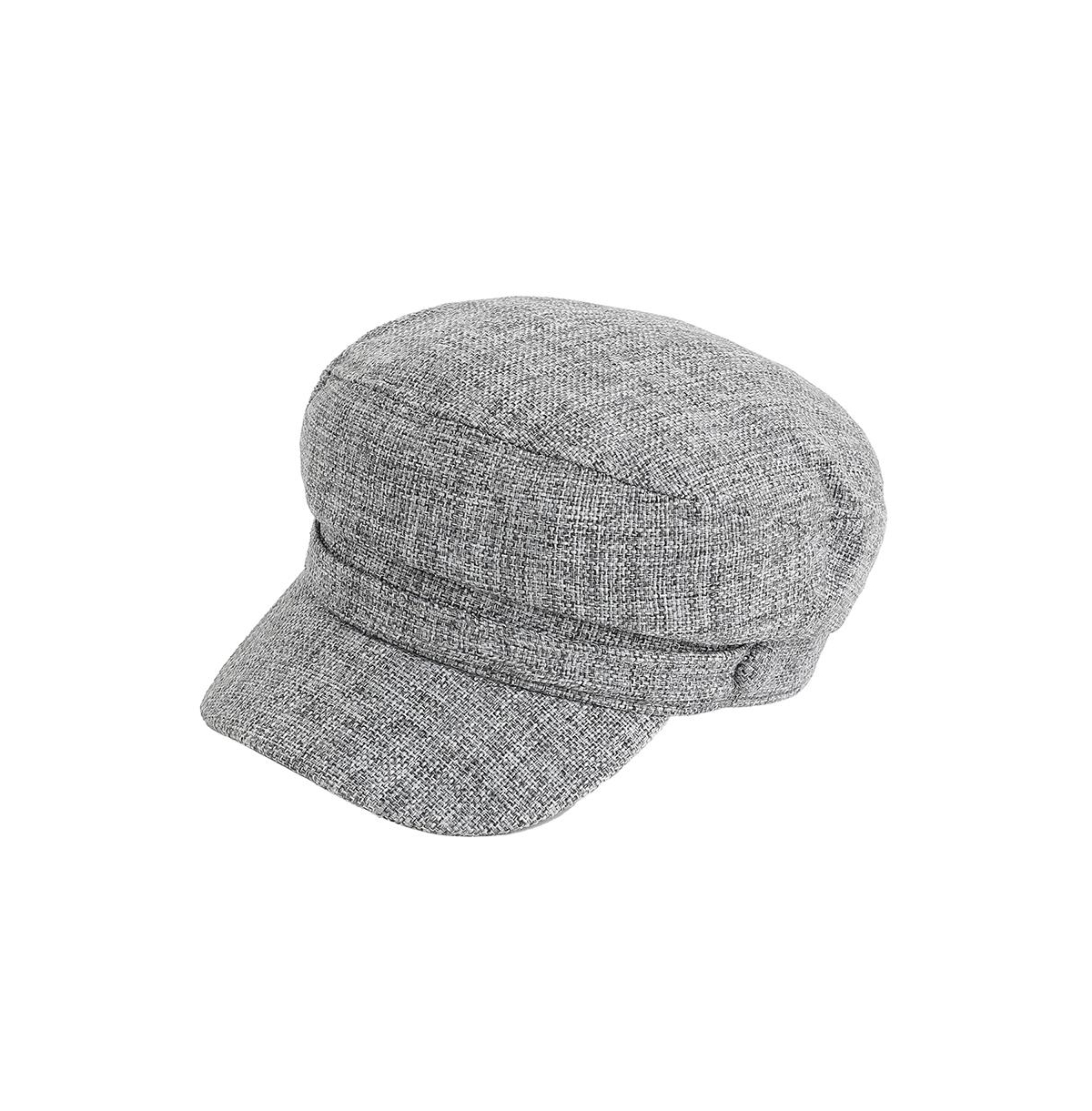 Click here for Haute Sauce Mens Solid Breton Cap - Grey prices