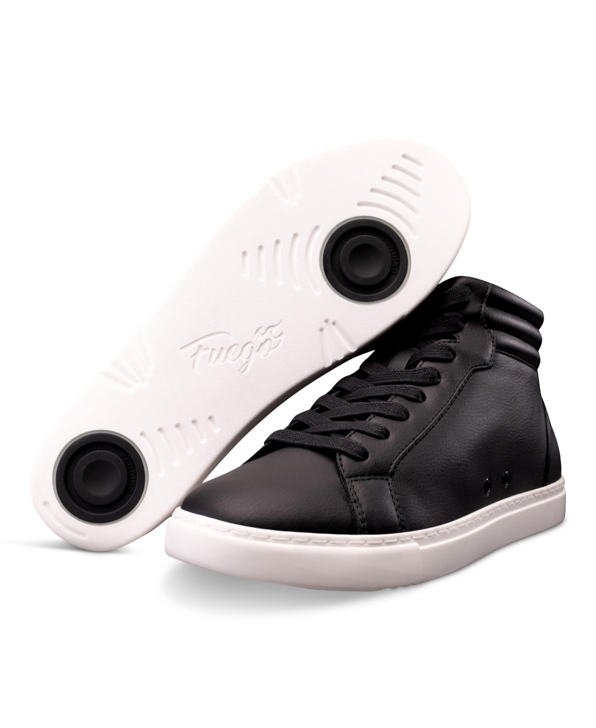 Click here for Fuego Kids Black High-top Sneaker - Black prices