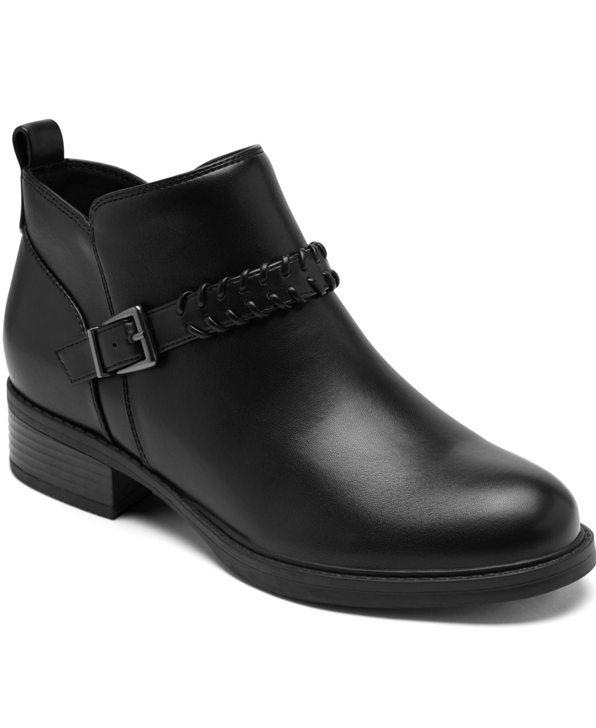 Click here for Easy Spirit Womens Lannie Buckle Strap Block Heel... prices