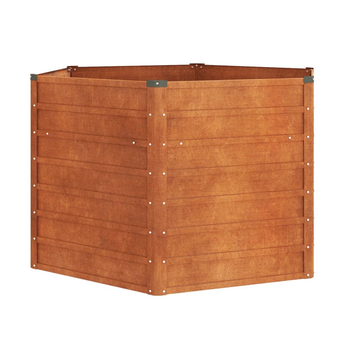 Click here for vidaXL Garden Raised Bed Rusty 50.8x50.8x30.3 Cort... prices