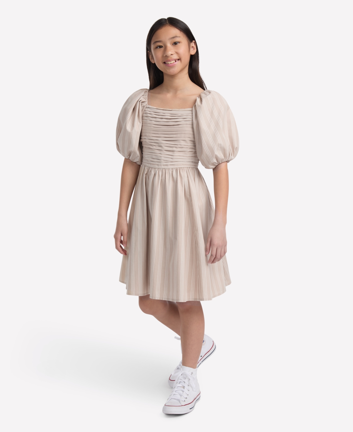 Click here for abercrombie kids Girls Emerson Puff Sleeve Mini Dr... prices