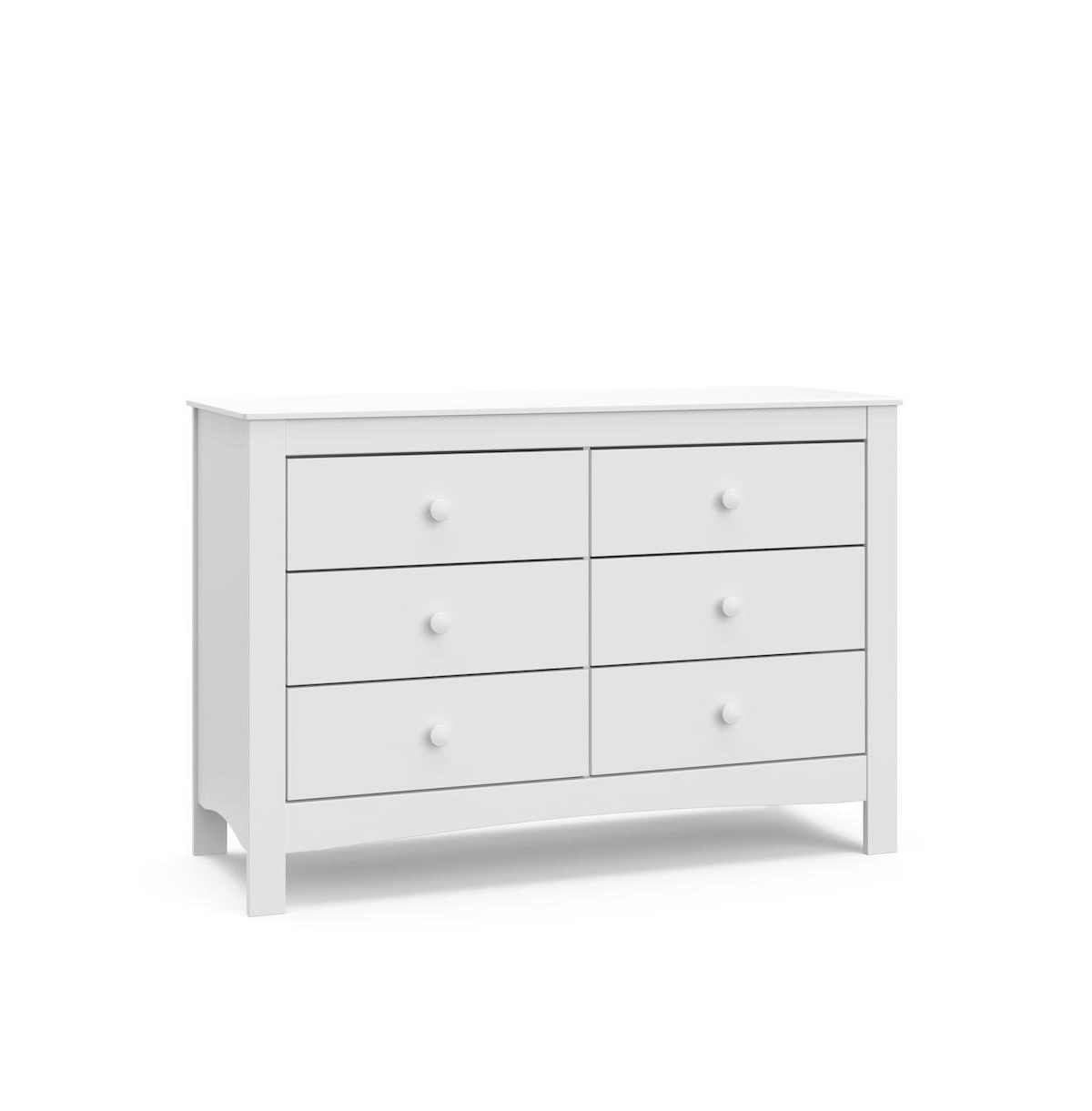 Click here for Graco Noah 6 Drawer Double Dresser (White) - 6 Dra... prices
