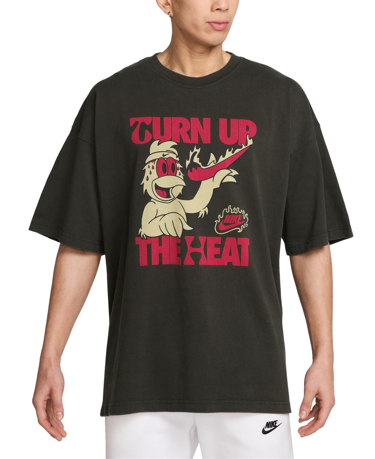 Click here for Nike Mens Sportswear Turn Up The Heat Graphic T-Sh... prices
