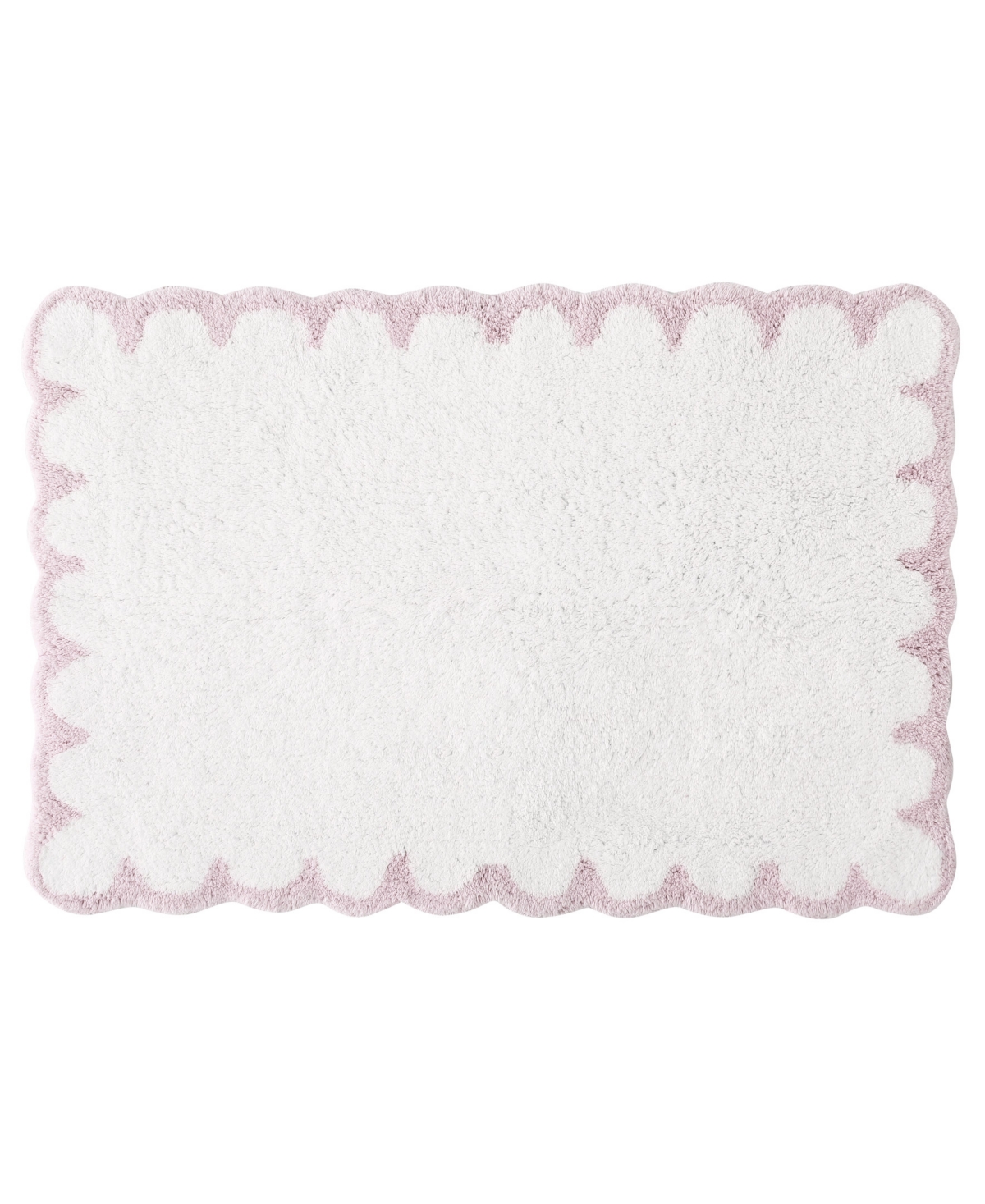 Click here for Peri Home Scallop Cotton Bath Rug  30 x 20 - Blush prices