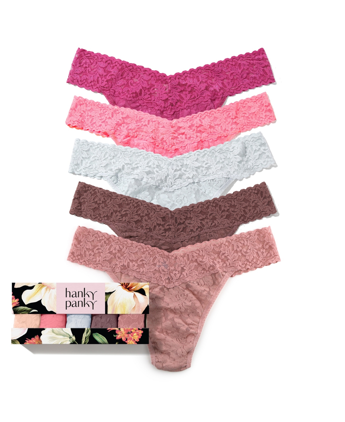 Click here for Hanky Panky Womens Signature Lace Original Thong 5... prices