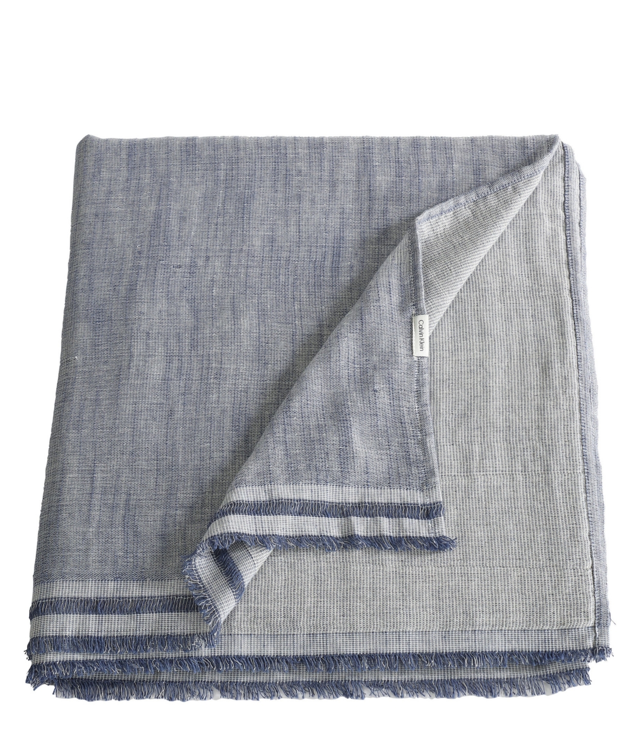 Click here for Calvin Klein Fine Weave Throw  70 x 60 - Allium Bl... prices