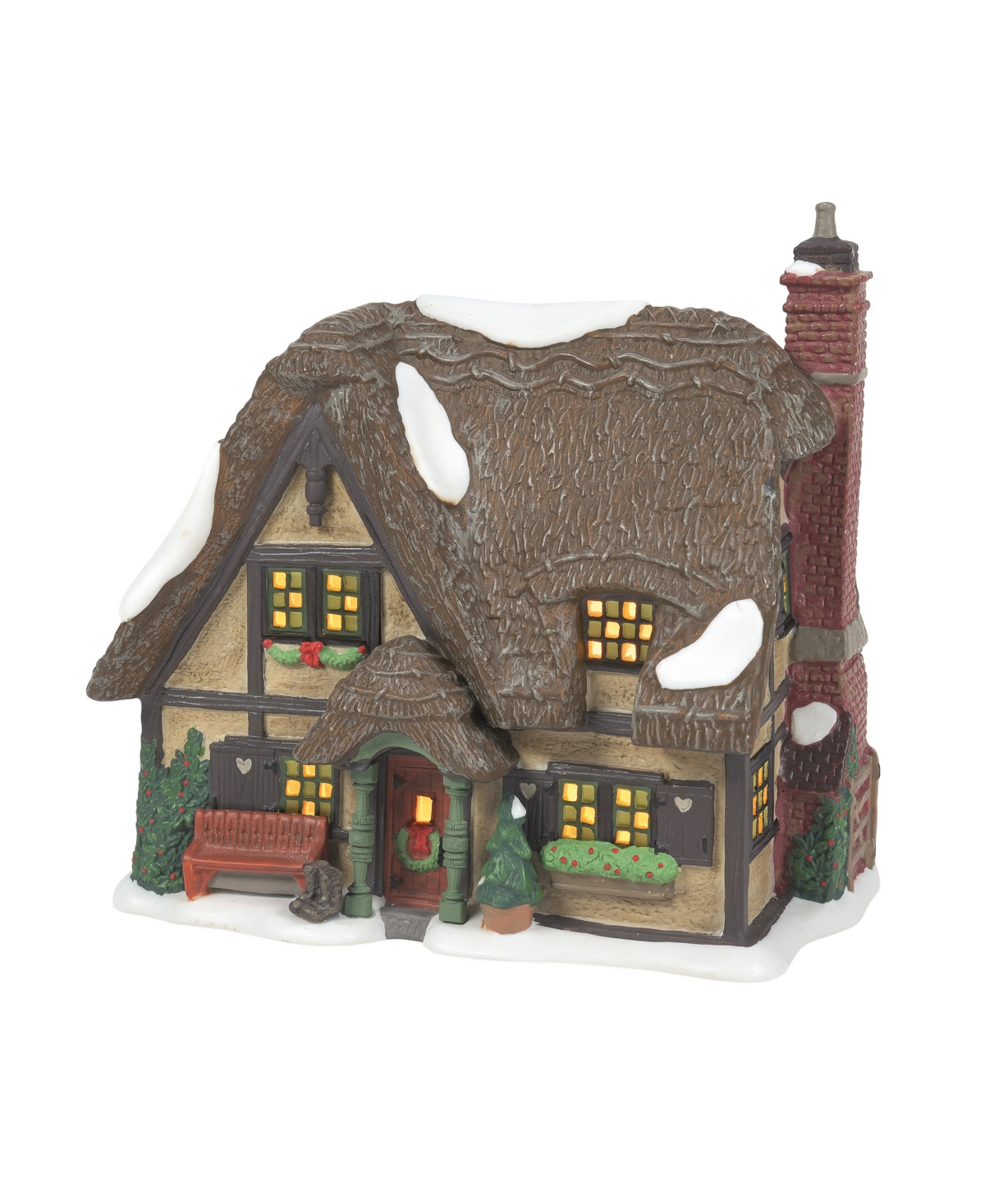 Click here for Department 56 Dickens Village Master Thatchers Cot... prices