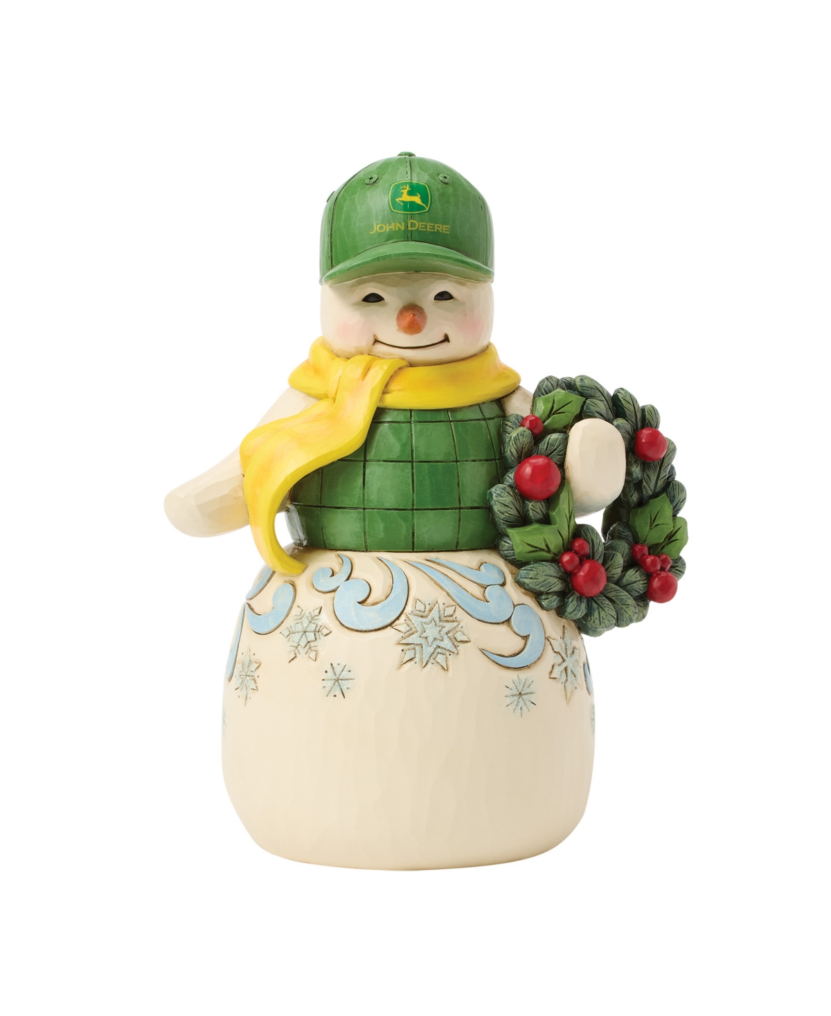 Click here for Jim Shore John Deere Snowman In John Deere Hat - M... prices