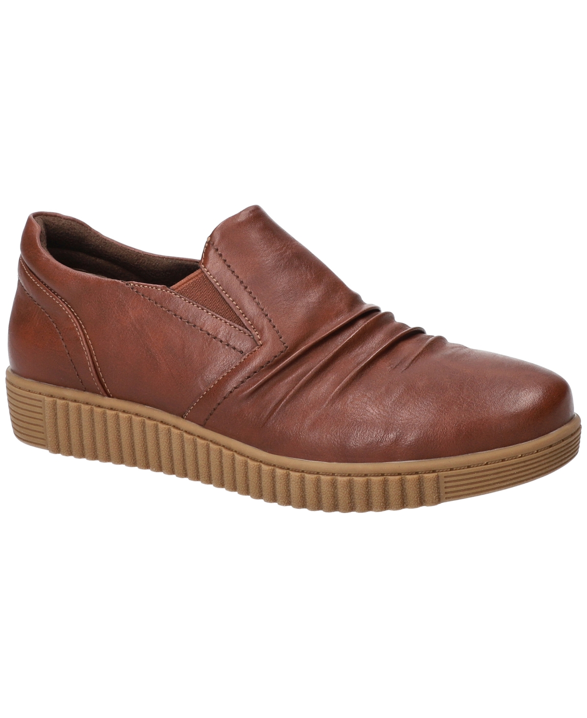 Click here for Easy Street Womens Kipper Comfort Flats - Tan prices
