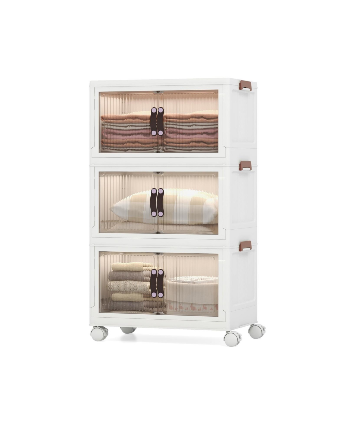 Click here for Volenca 60 Gal 3-Tier Stackable Storage Boxes Bins... prices
