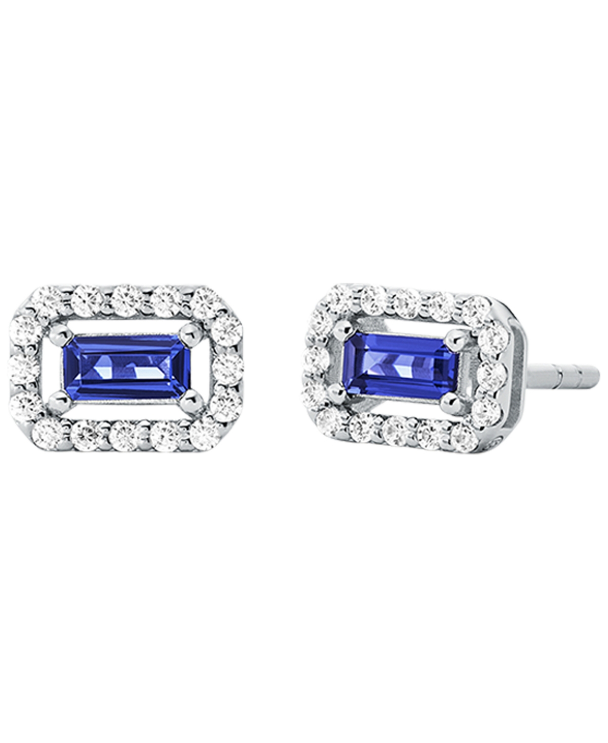 Click here for Michael Kors Cubic Zirconia Cut Stud Earrings - Si... prices