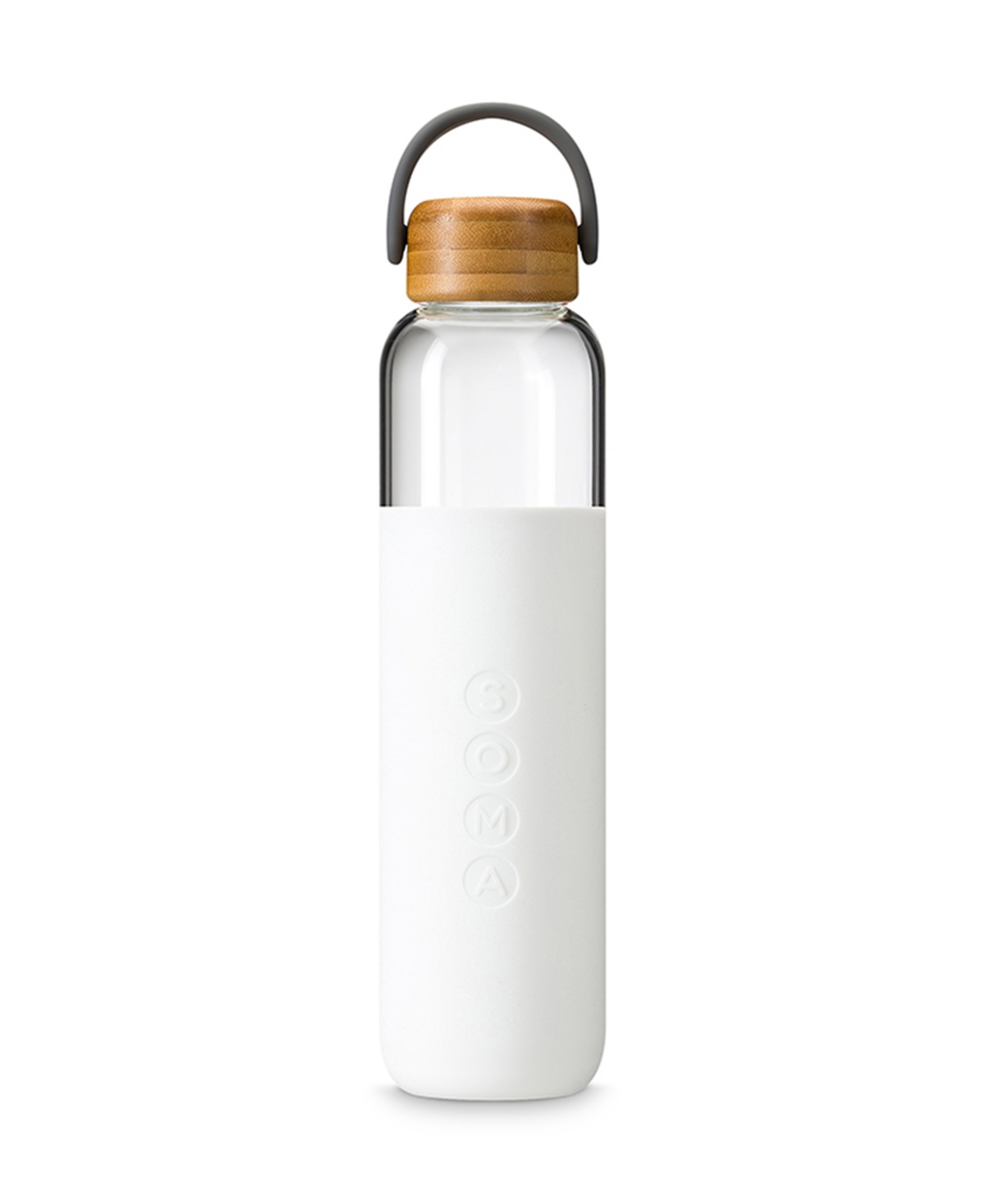 Click here for Full Circle Soma 25 oz. Glass Water Bottle - White prices