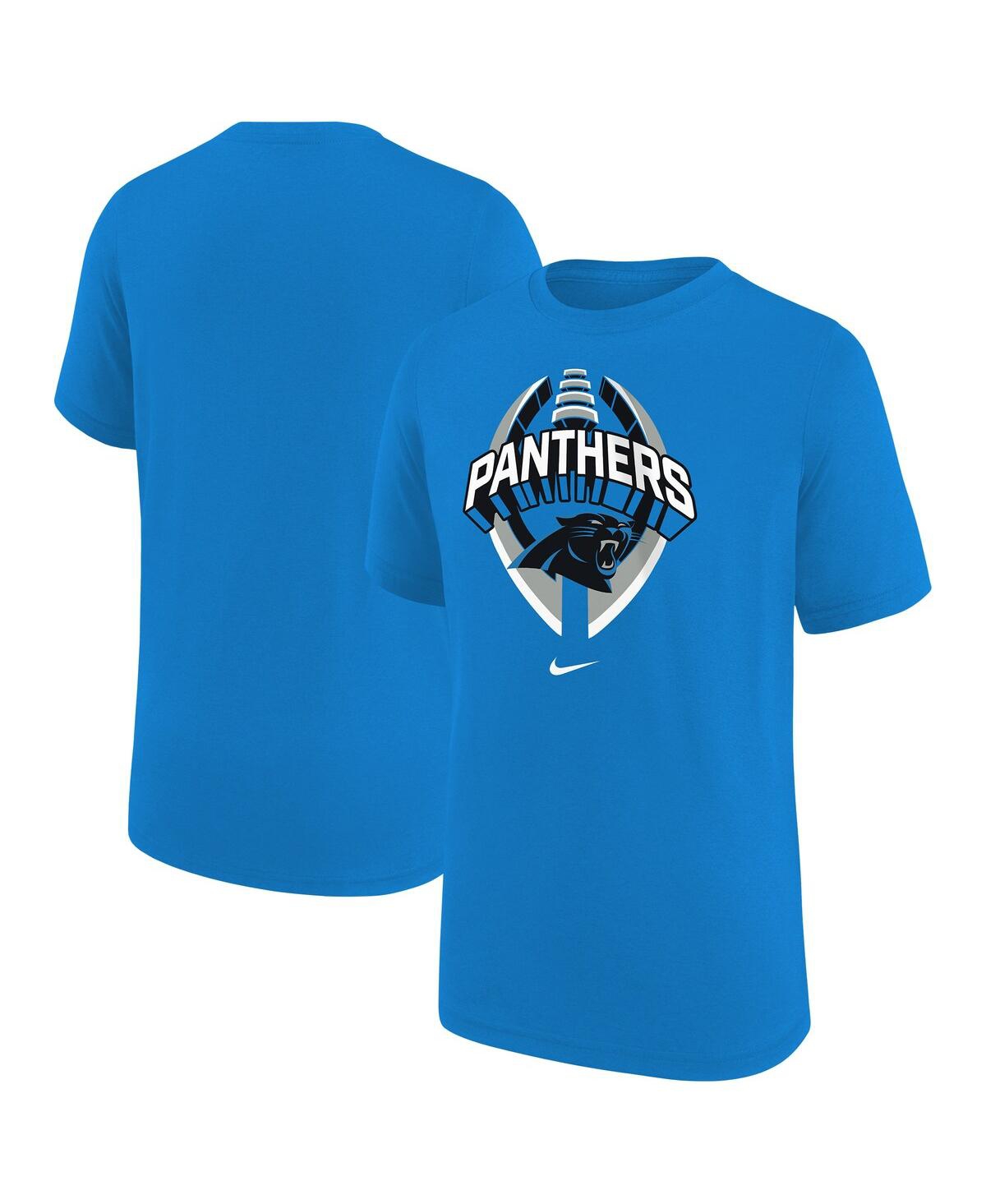 Click here for Nike Big Boys and Girls Blue Carolina Panthers Ico... prices