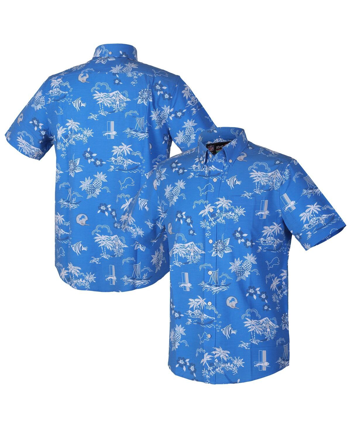 Click here for Reyn Spooner Mens Blue Detroit Lions Throwback Kek... prices