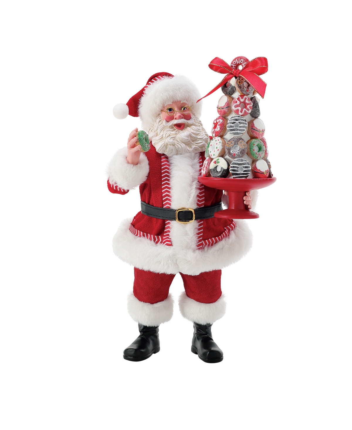 Click here for Department 56 Possible Dream Santa Donut Tower Fig... prices