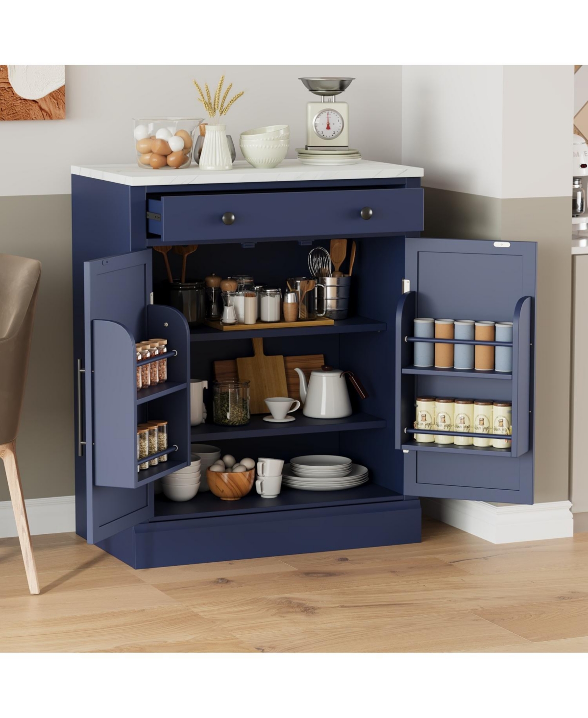 Click here for Streamdale Furniture Freestanding Kitchen Pantry w... prices