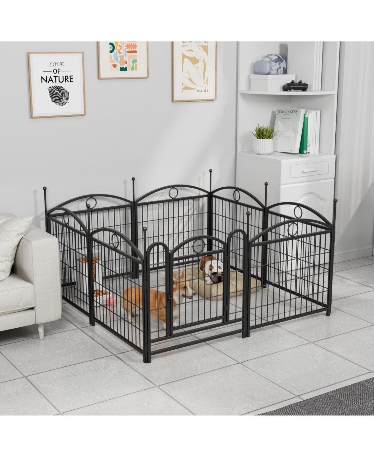 Click here for Streamdale Furniture Dog Playpen 24" 8 Panel... prices