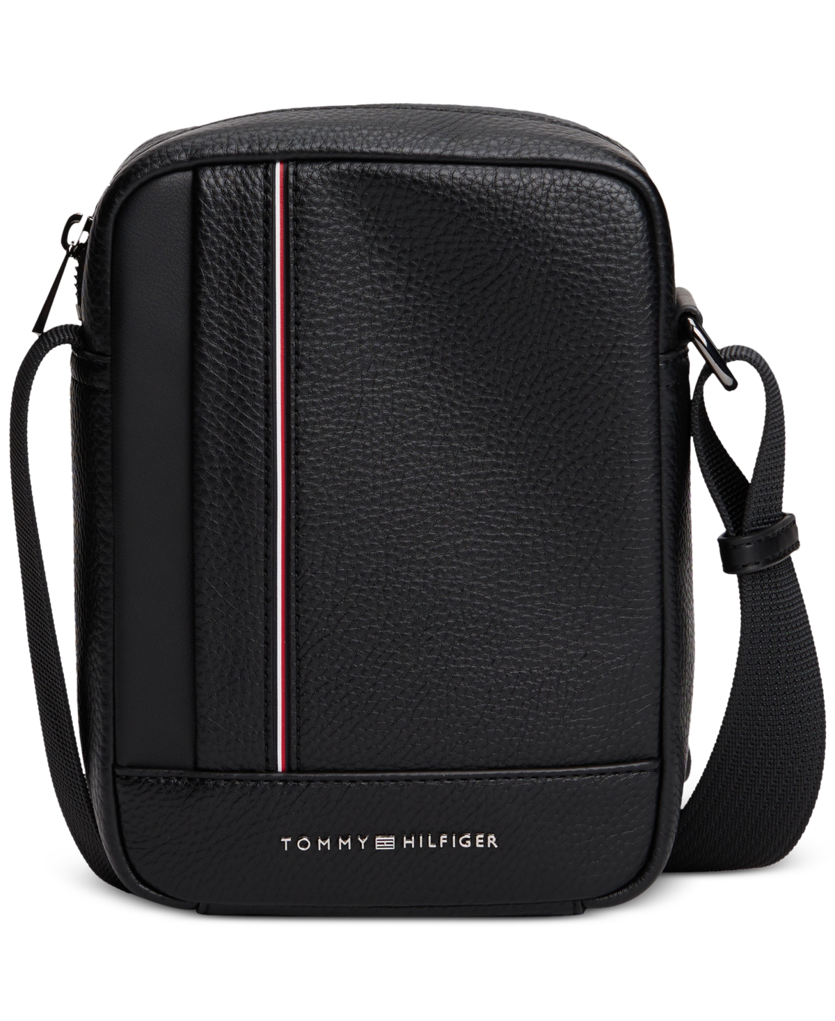 Click here for Tommy Hilfiger Mens Central Mini Reporter Bag - Bl... prices