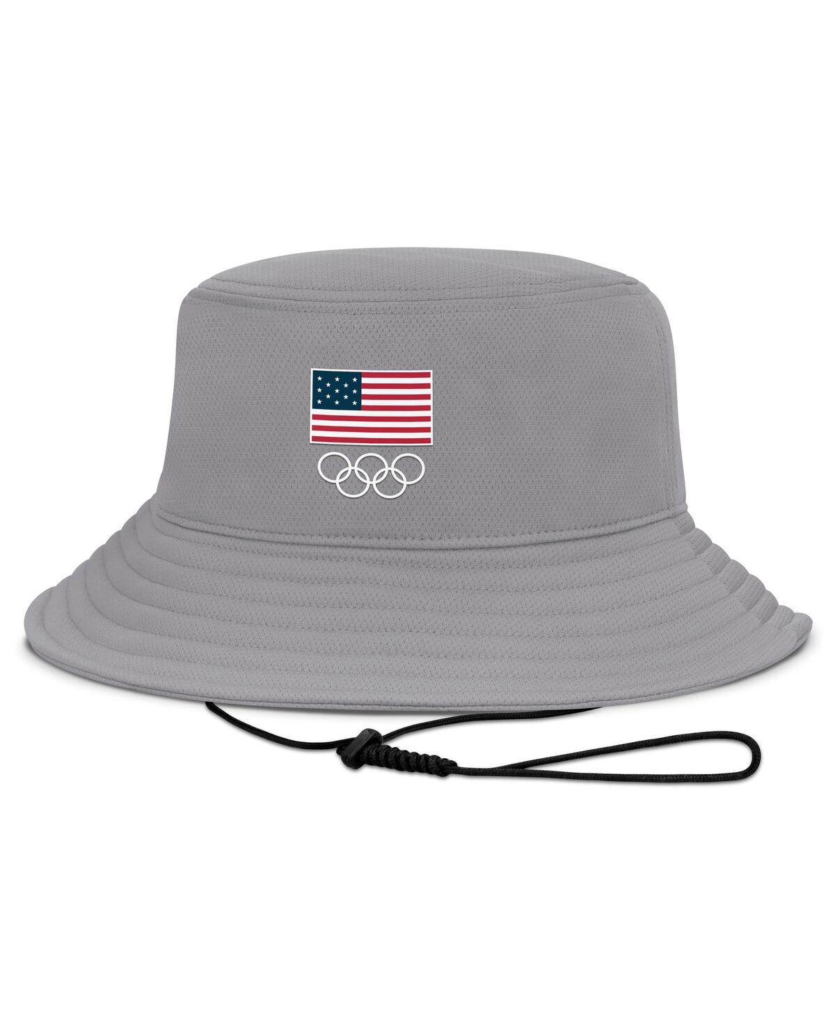 Click here for Fanatics MensÂ Gray Team Usa Finesse Bucket Hat -... prices