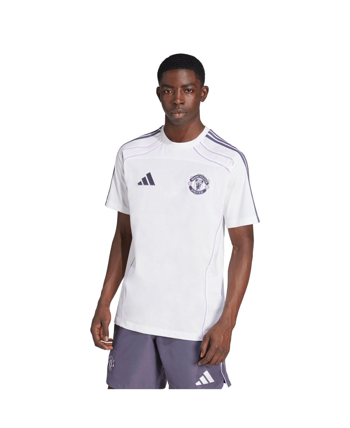 Click here for Adidas Mens White Manchester United Urban Purist T... prices