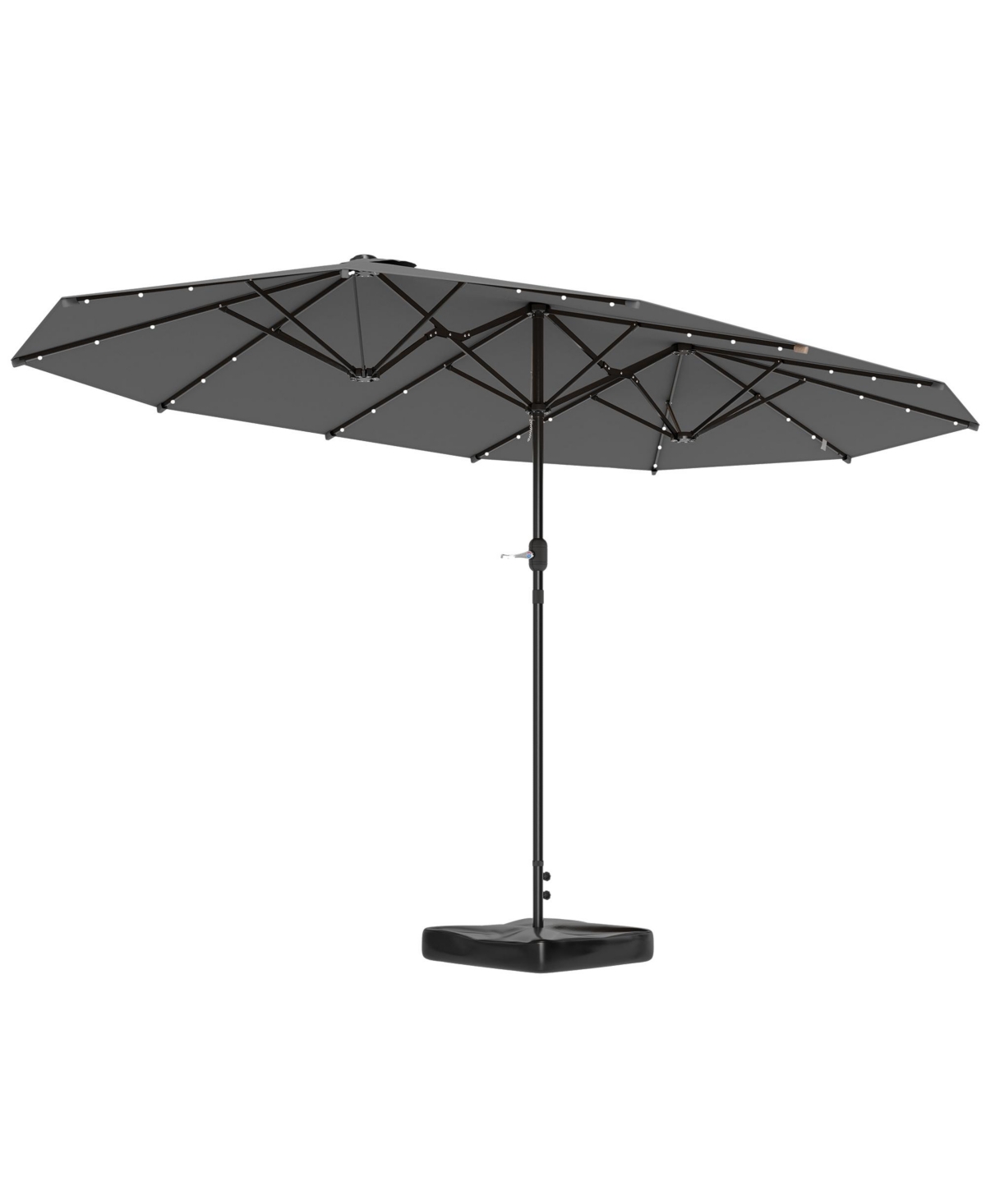 Click here for Outsunny Double-Sided Sun Umbrella  Garden Parasol... prices