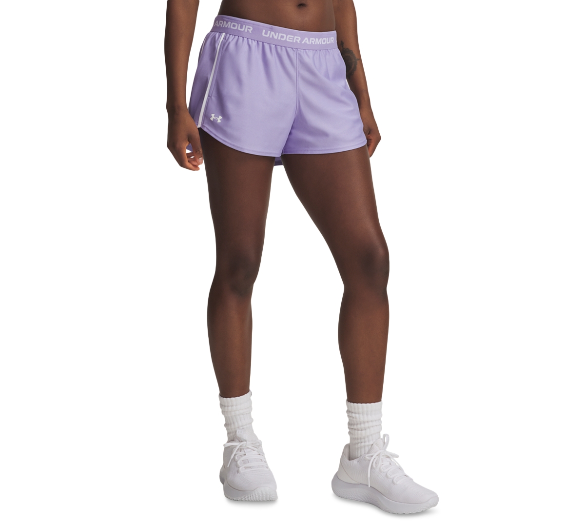 Under Armour Womens Ua Tech Play Up Training Shorts - Transparent