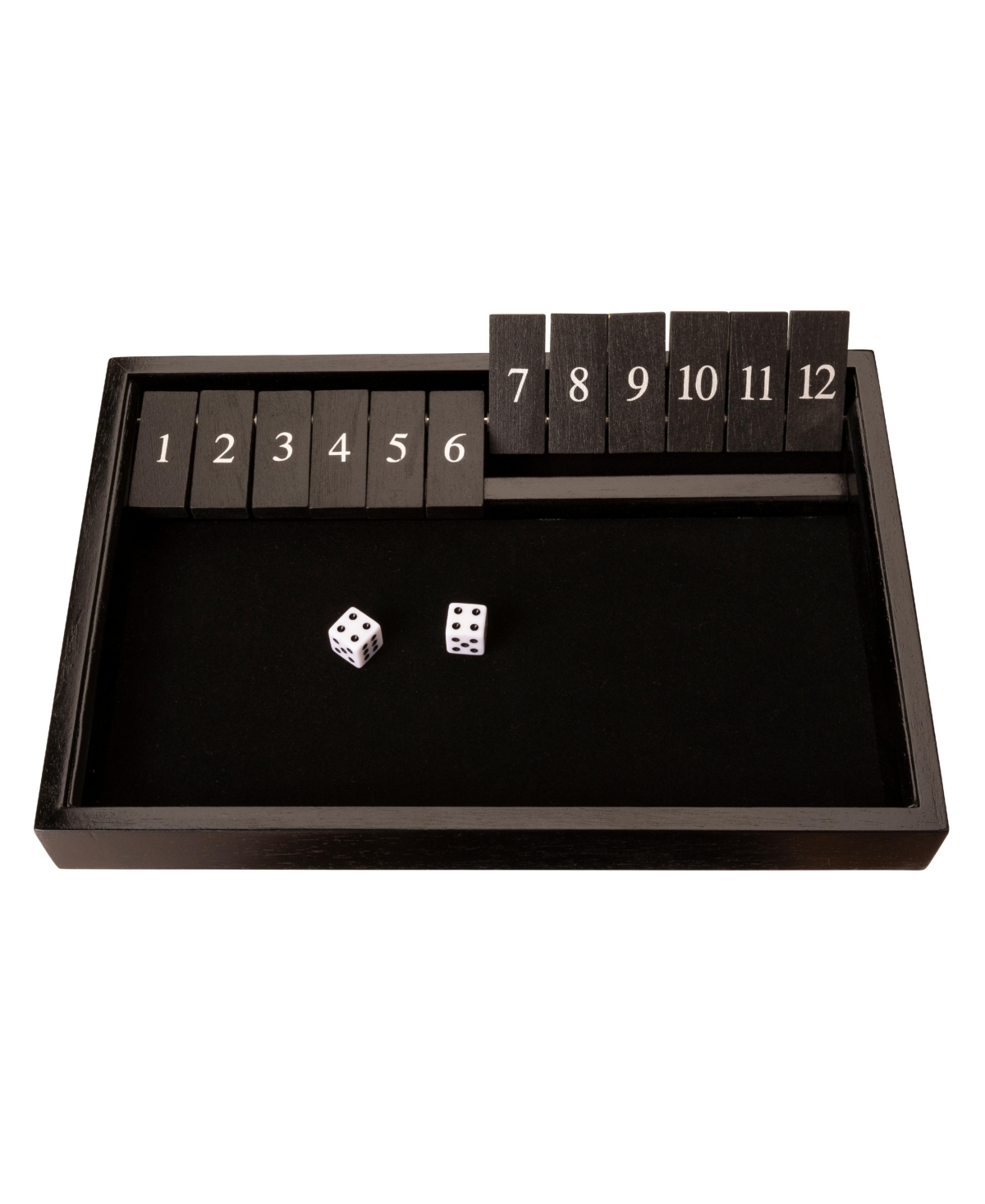 Click here for We Games 12 Number Shut the Box Board Game  Black... prices