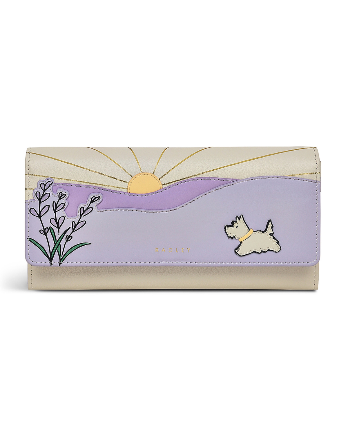 Click here for Radley London Lavender Fields Flap Over Wallet - C... prices