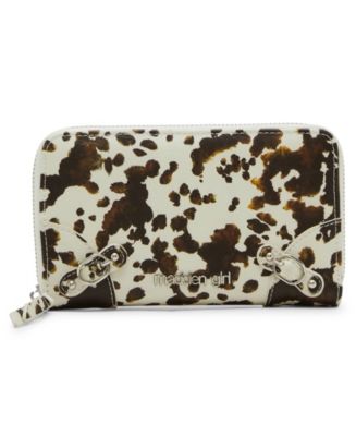 Madden Girl Nyra Polyurethane Zipper Wallet - Macy's