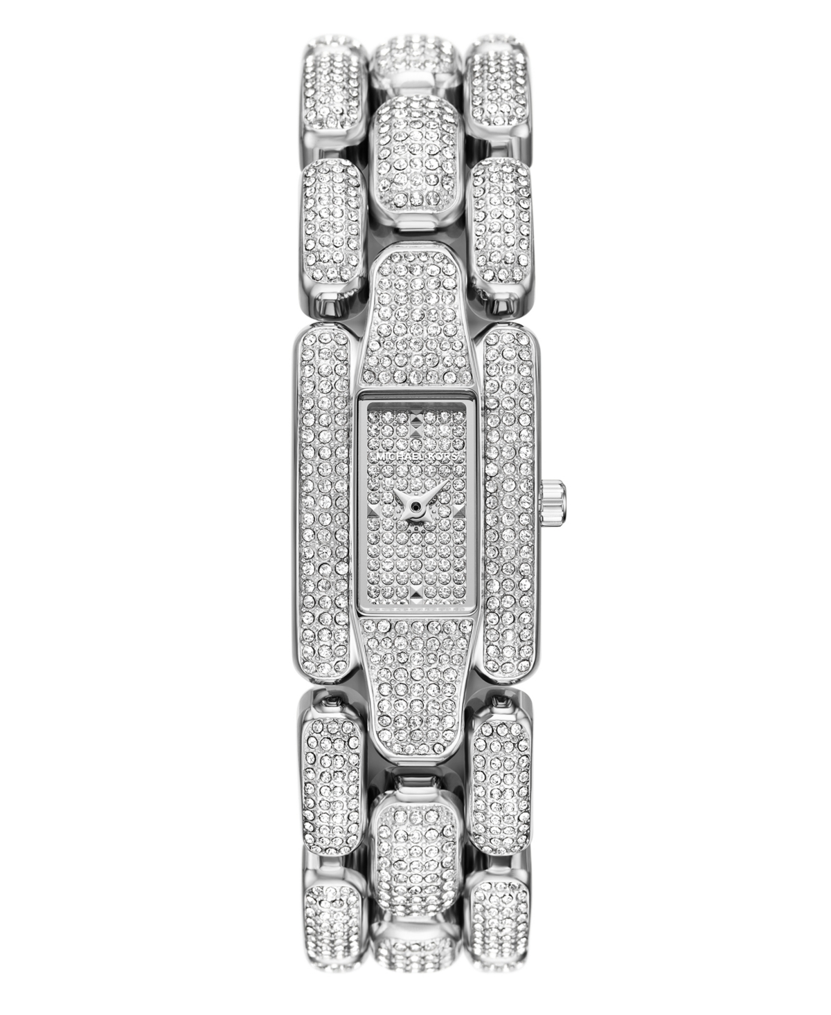 Click here for Michael Kors WomensÂ Hally Two-Hand Stainless Stee... prices