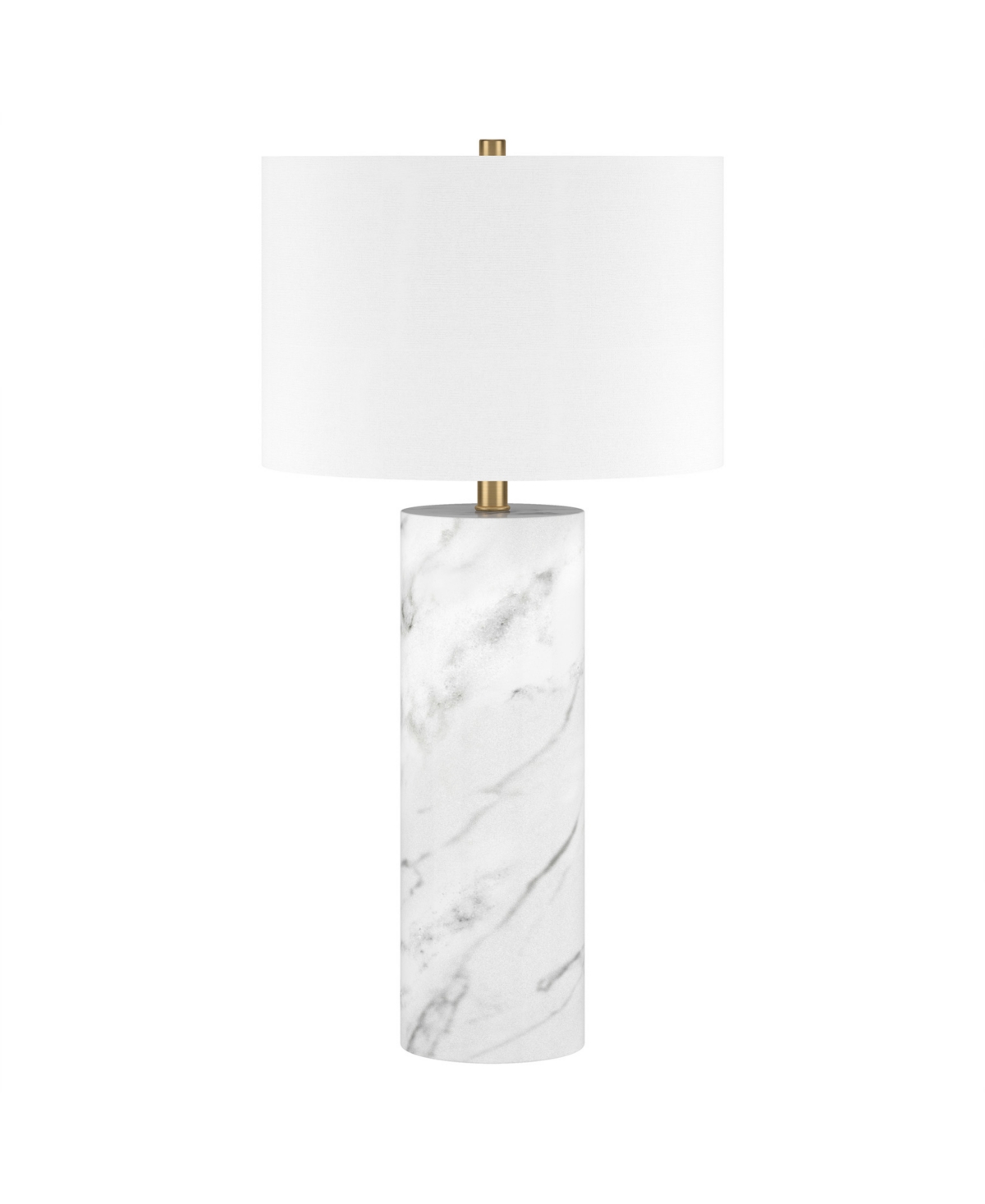 Click here for Hudson & Canal Elise 29.5 Metal Table Lamp with Fa... prices