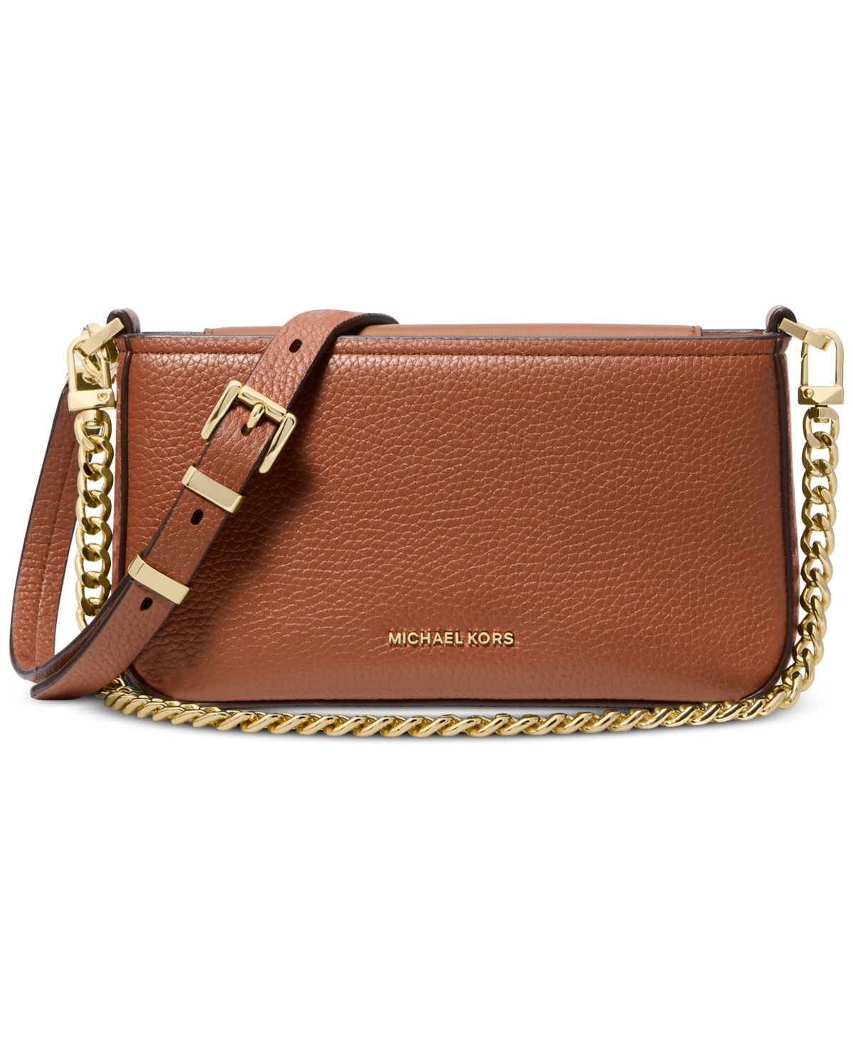Click here for Michael Kors Bryant Small Leather Convertible Cros... prices