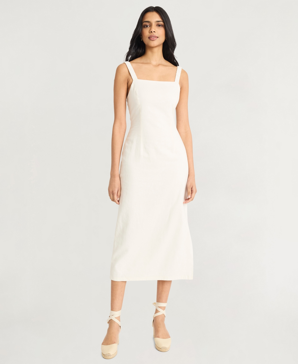 Click here for The Good Journey Womens Square-Neck Sleeveless Mid... prices