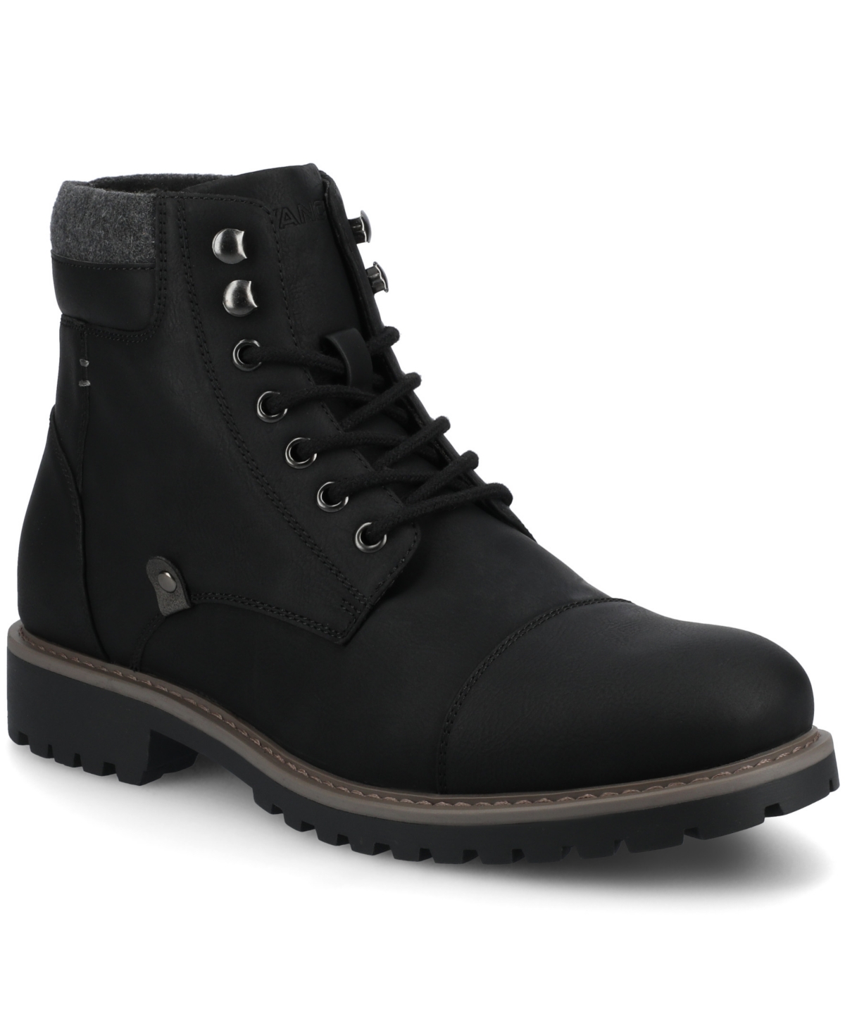 Click here for Vance Co. Mens Yukkon Round Toe Boots - Black prices