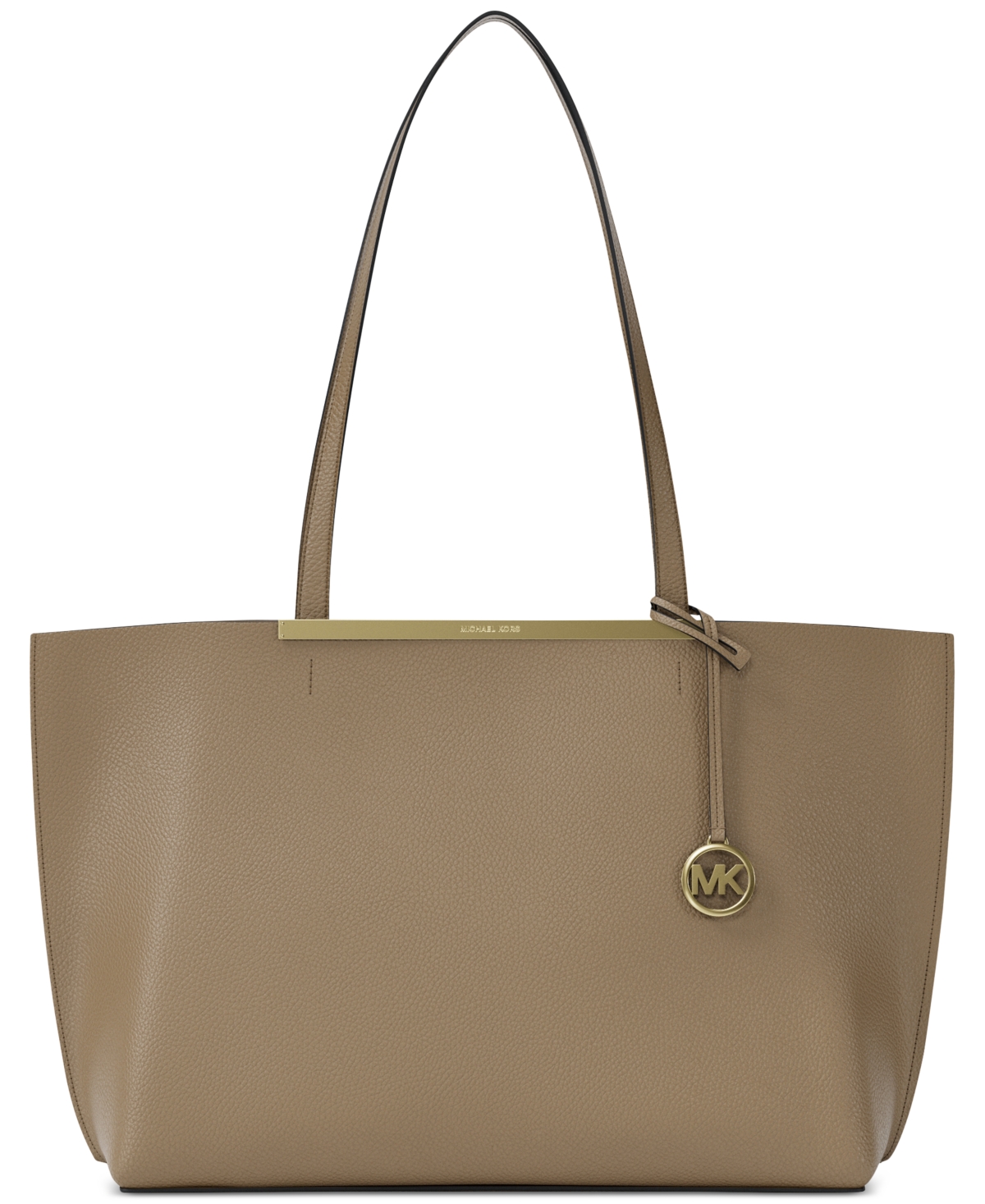 Michael Kors Evelyn Large Top Zip Tote - Husk