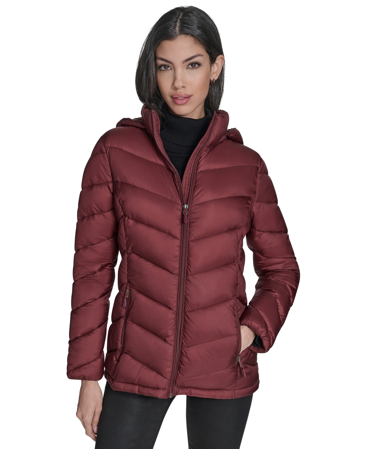 Click here for Charter Club Womens Packable Hooded Puffer Coat  C... prices