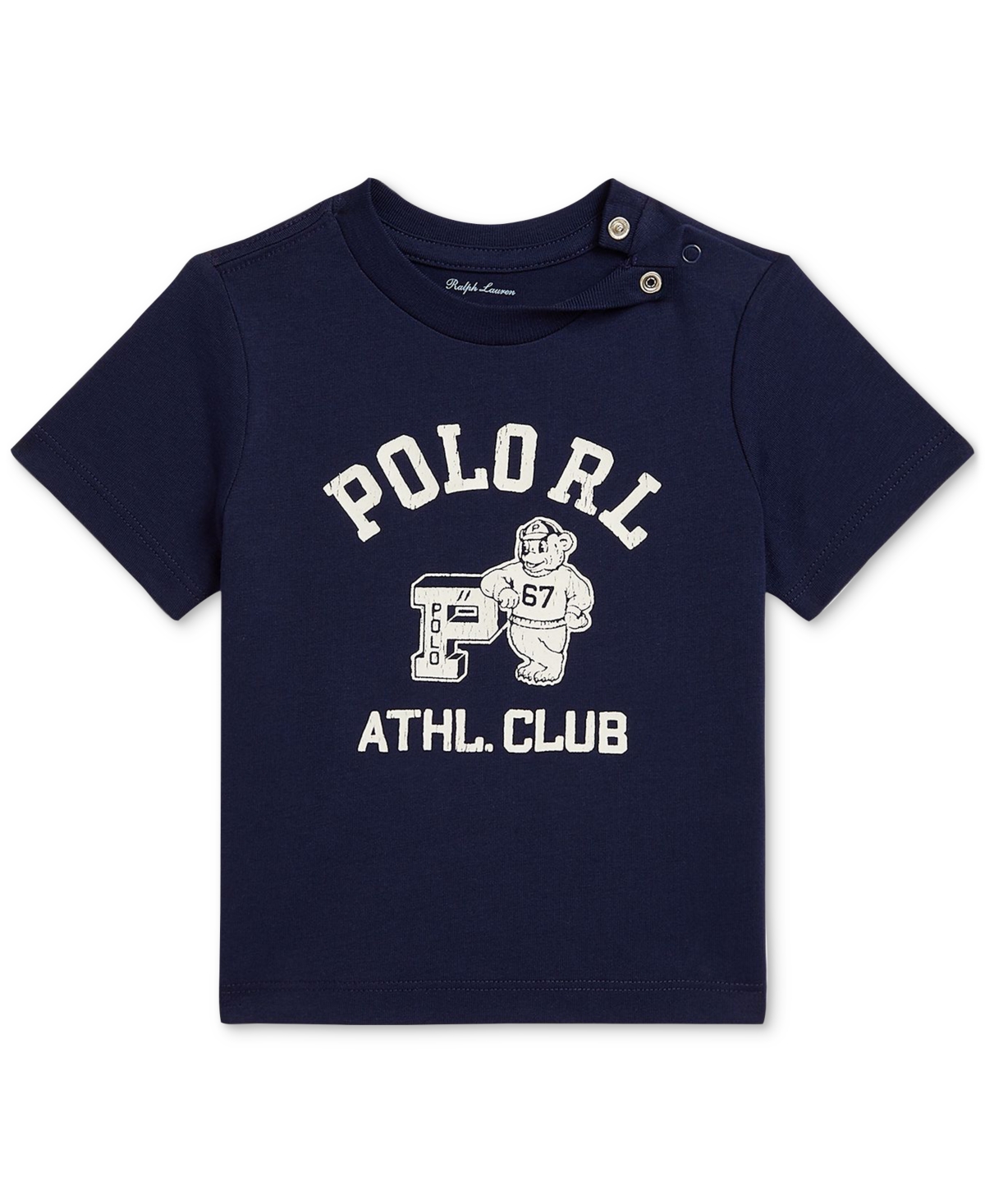Click here for Polo Ralph Lauren Baby Boys Cotton Crewneck Tee -... prices