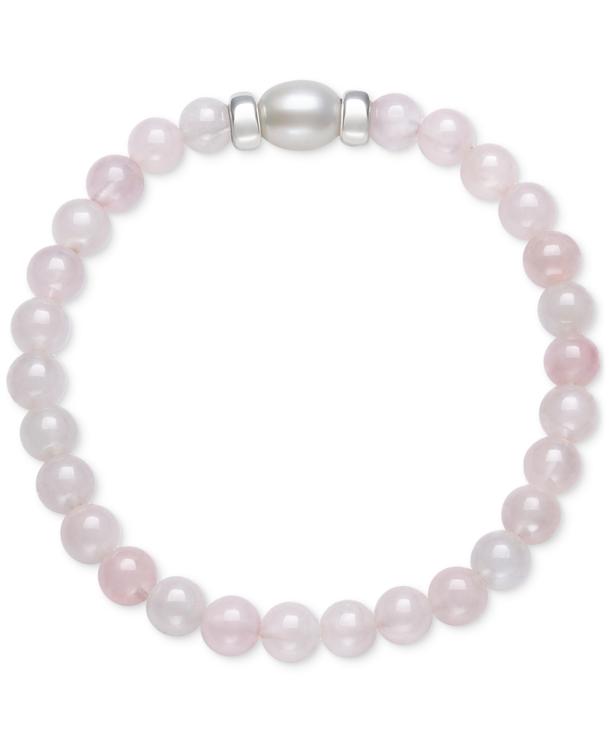 Click here for Onyx & Cultured Freshwater Pearl (7-8mm) Stretch B... prices