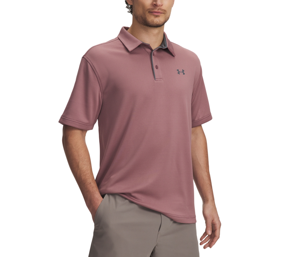 Click here for Under Armour Mens Tech Polo T-Shirt - Maroon Mist/... prices