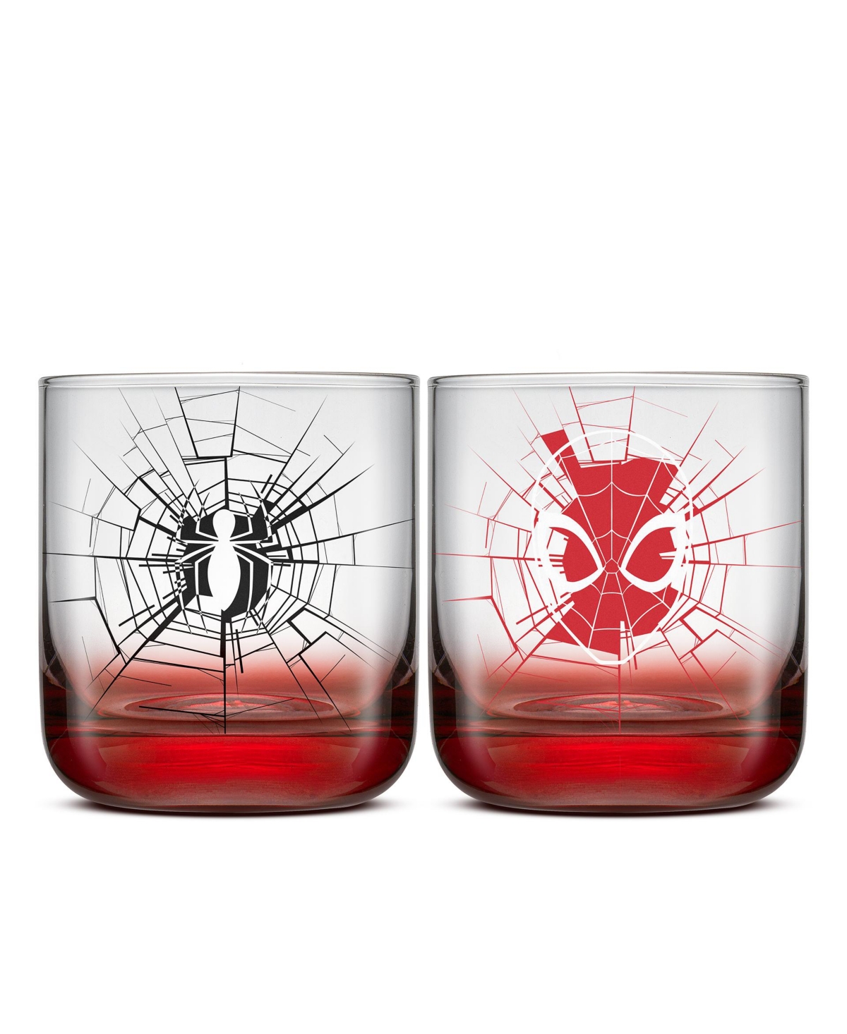 Click here for JoyJolt Spider-Man Webbed Hero Short Glasses  Set... prices