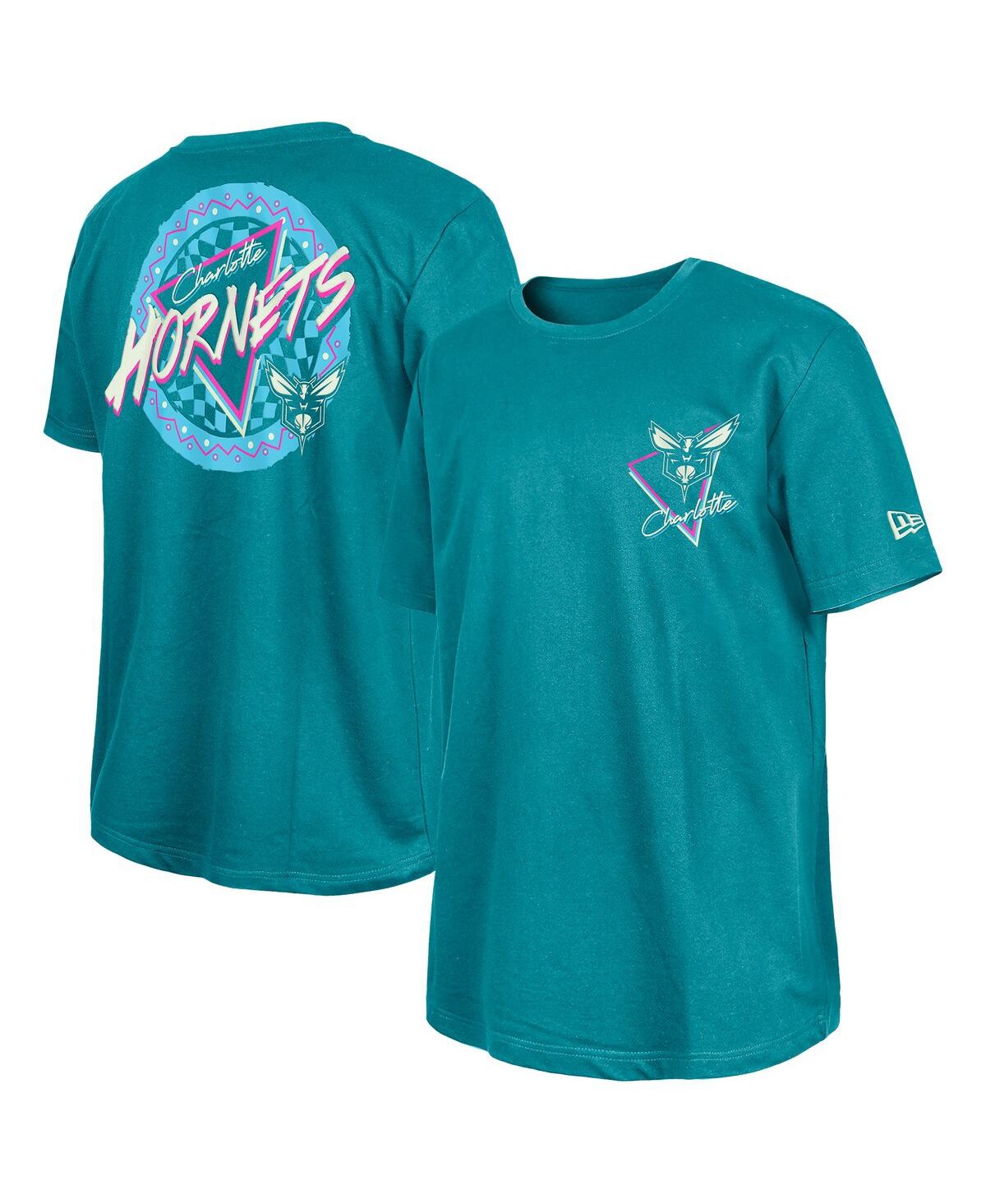 Click here for New Era Teal Charlotte Hornets Glow-in-the-Dark T-... prices