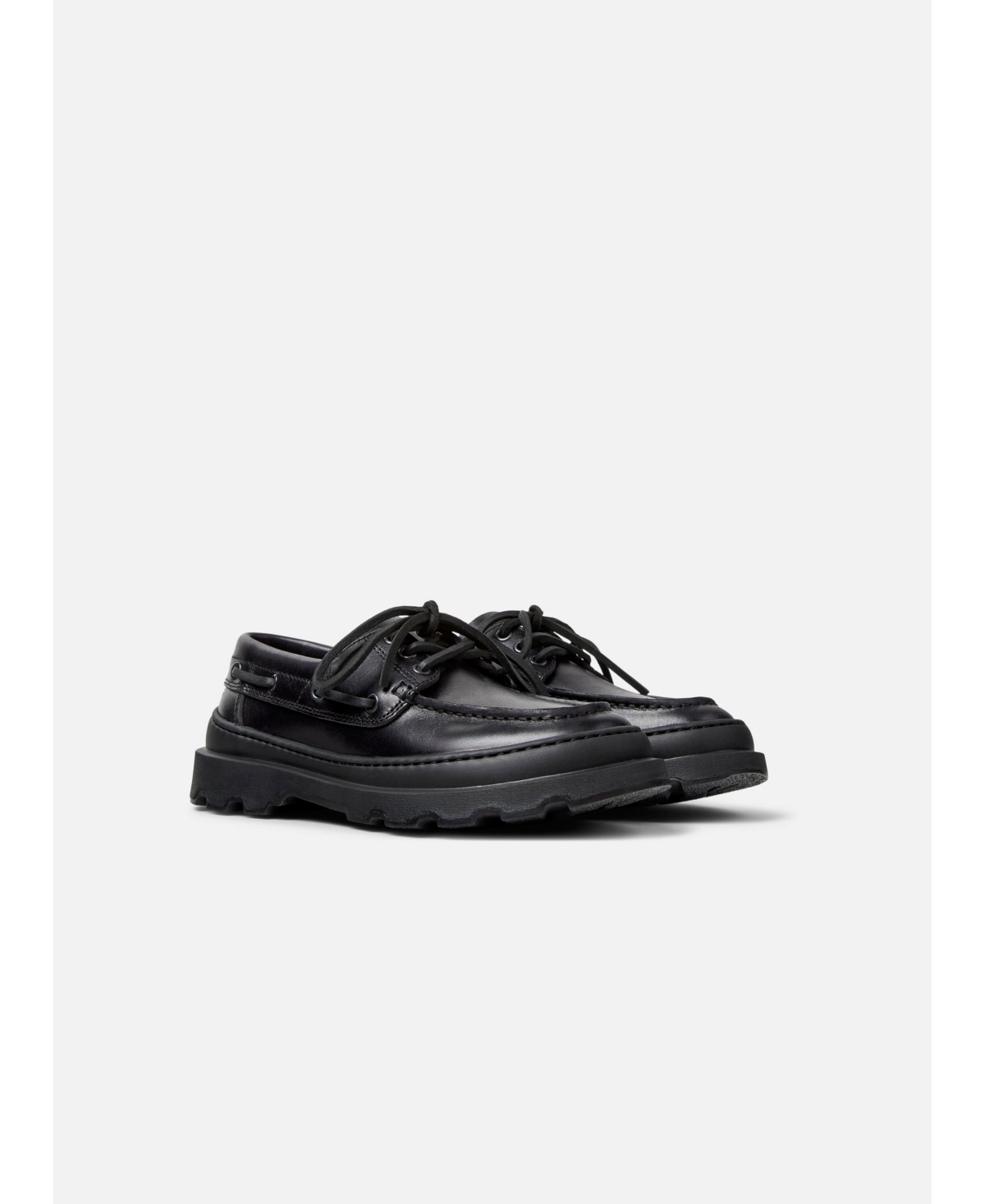 Click here for Camper Brutus+ Leather Shoes - Black prices