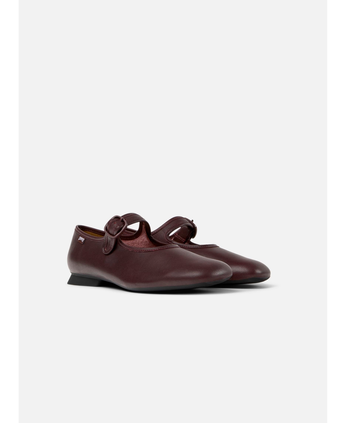Click here for Camper Casi Myra Leather Mary Jane - Burgundy prices