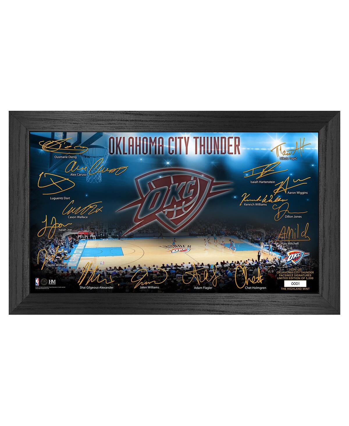 Click here for Highland Mint Oklahoma City Thunder Signature Cour... prices