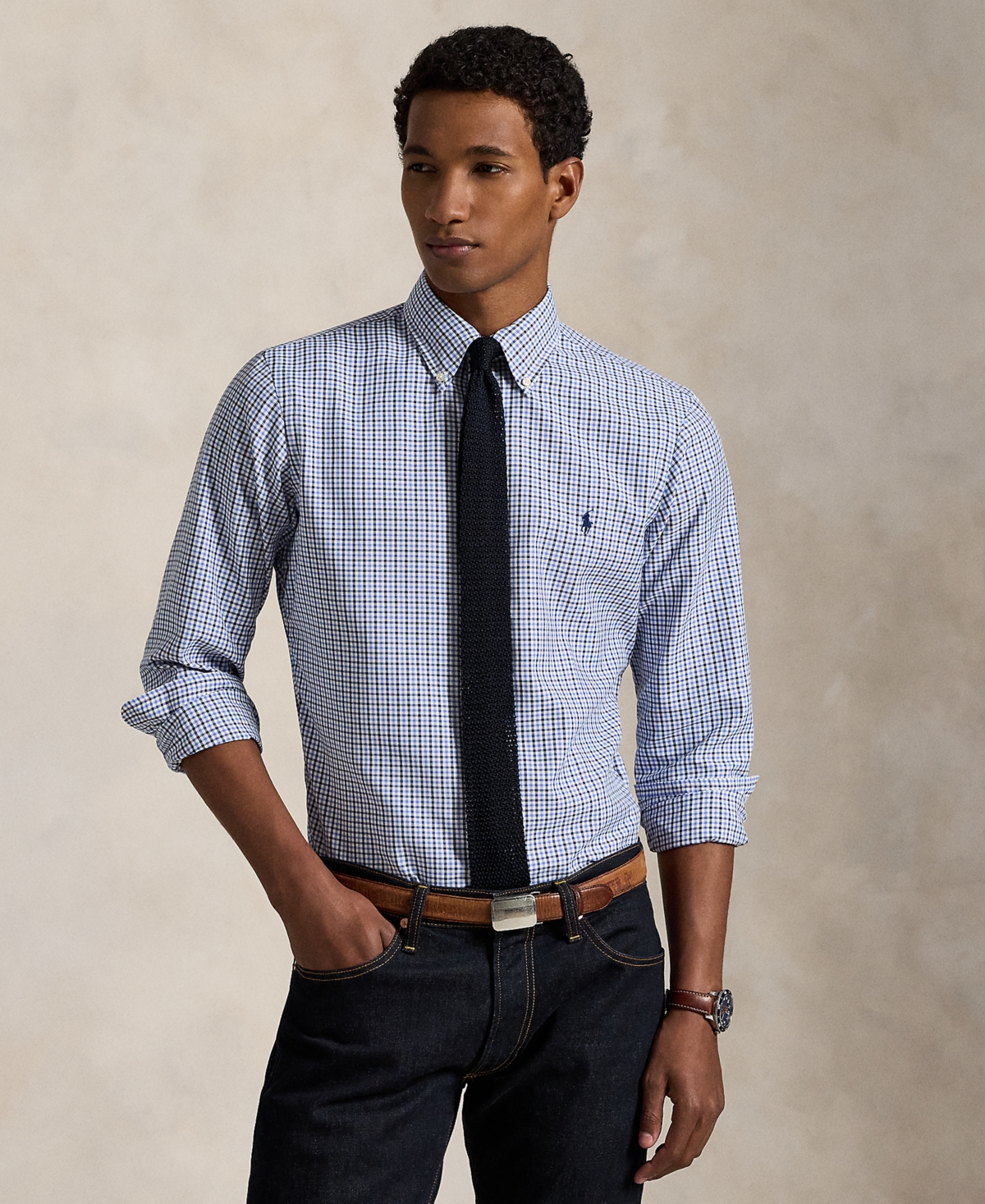 Click here for Polo Ralph Lauren Mens Classic-Fit Performance Oxf... prices