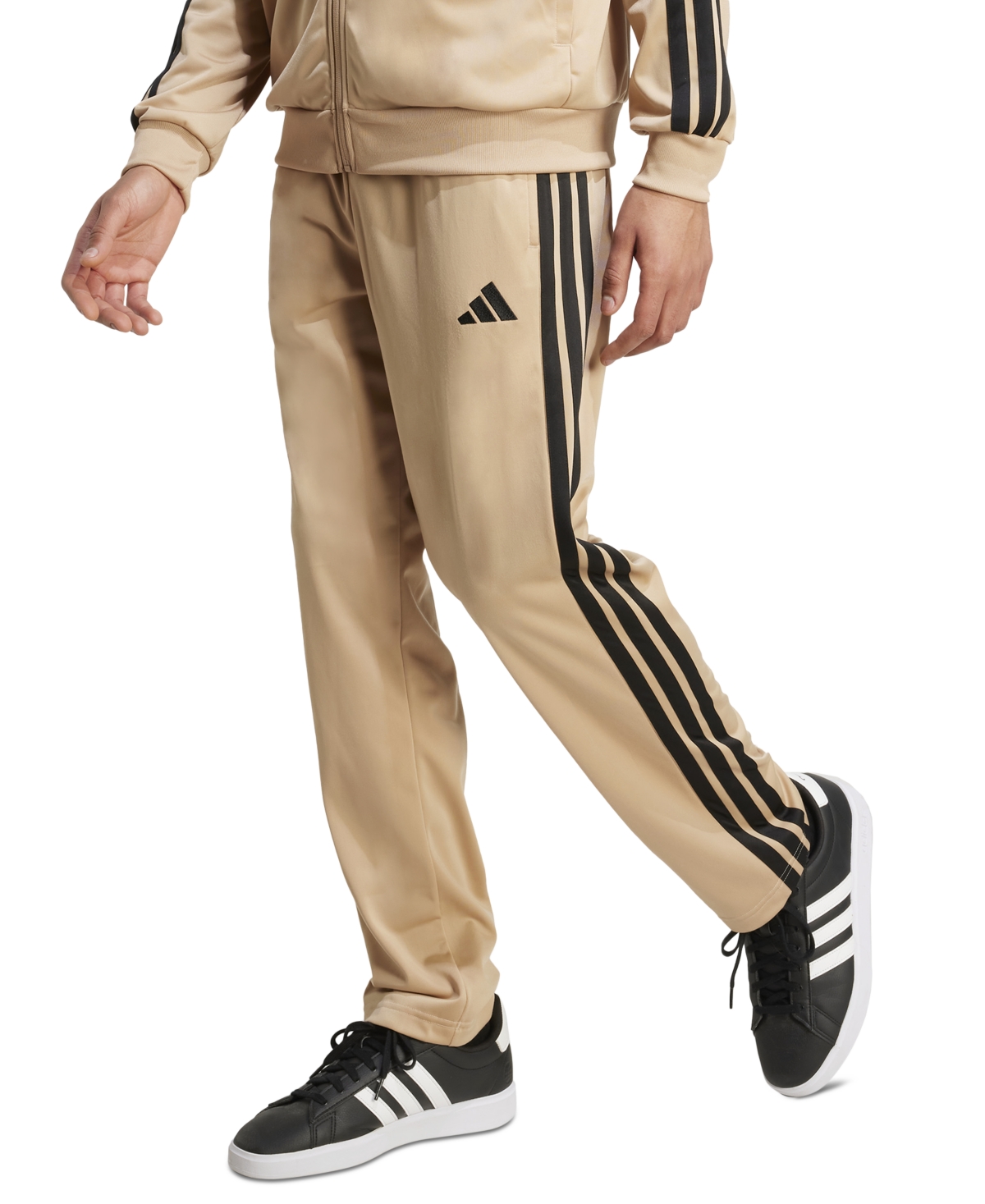 Click here for adidas Mens 3-Stripes Regular-Fit Tricot Track Pan... prices