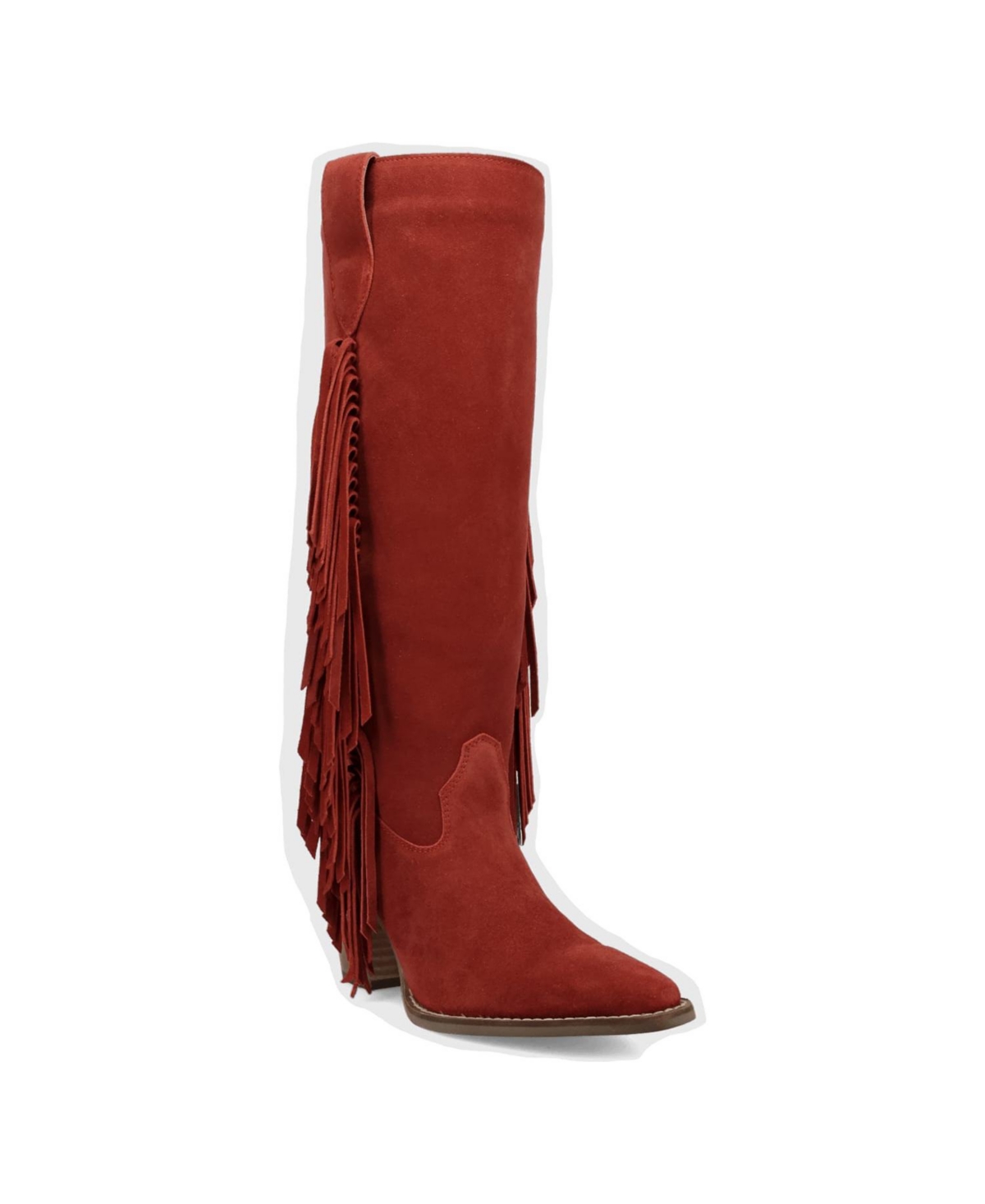 Click here for Dingo Womens Twister Leather Boot - Red prices