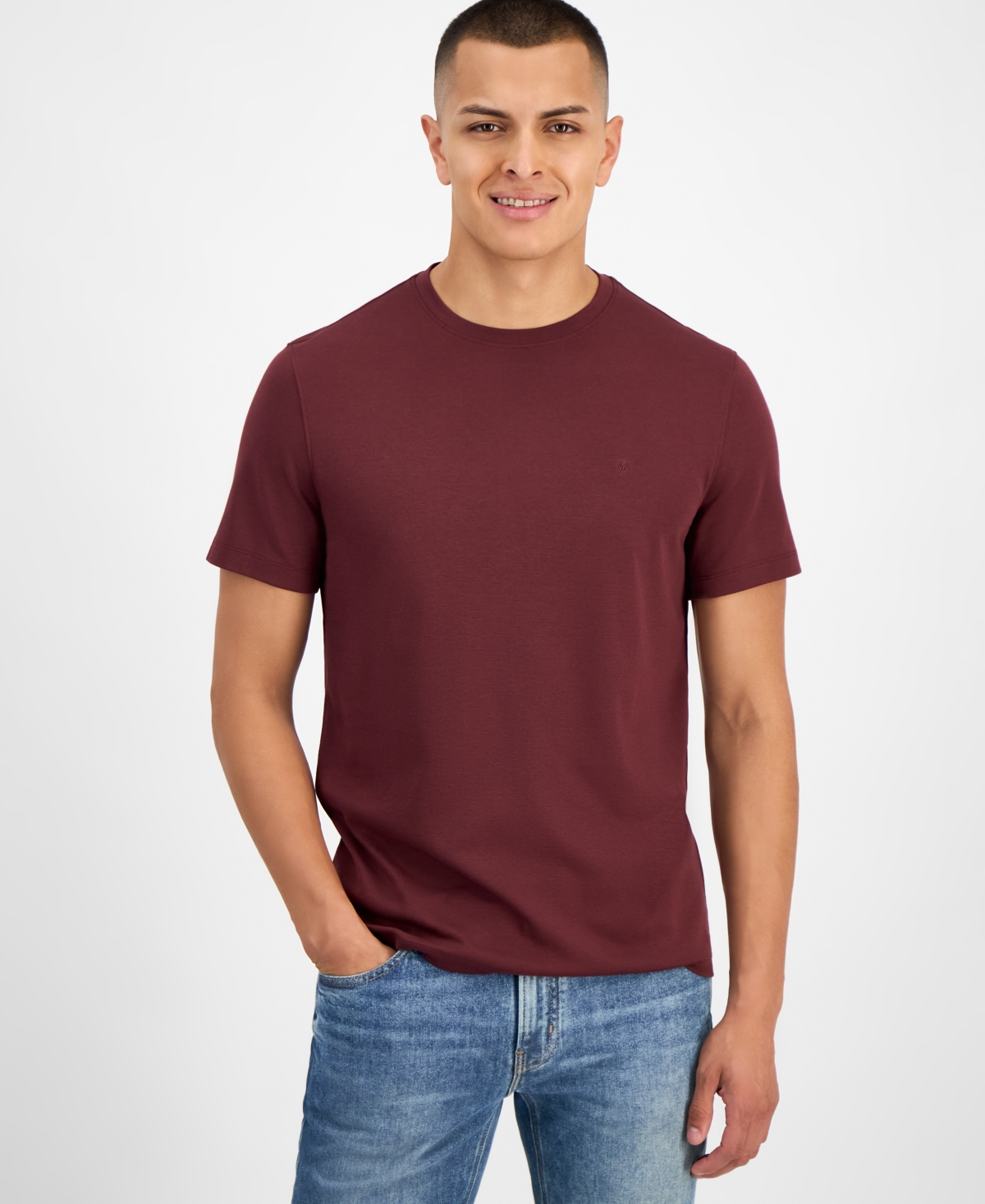 Click here for Michael Kors Mens Regular Fit Short Sleeves T-Shir... prices